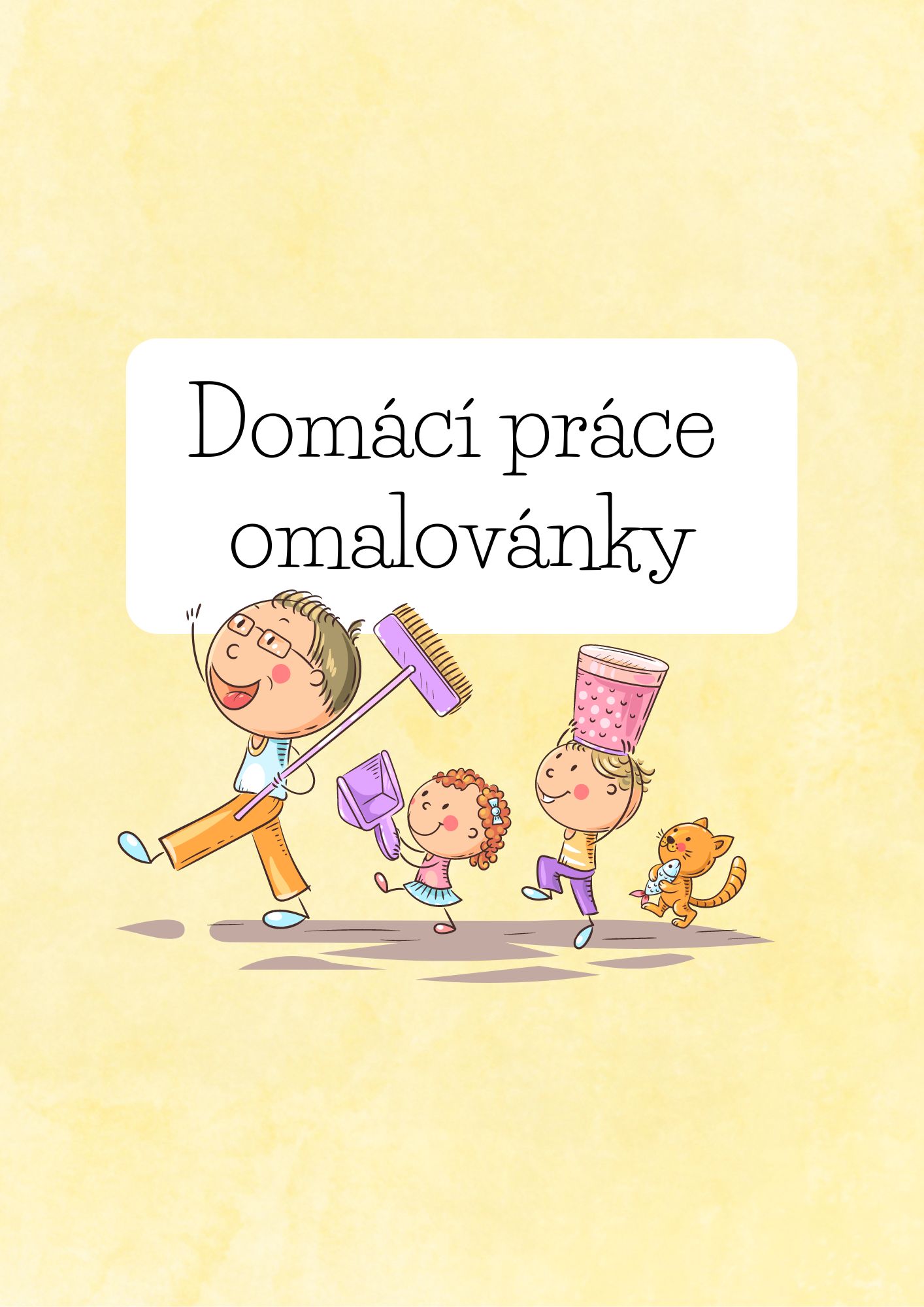 Domácí práce-omalovánky - Nezařazené k předmětu | UčiteléUčitelům.cz